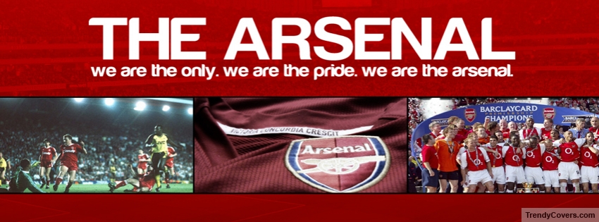 Arsenal Facebook Covers For Timeline - TrendyCovers.com